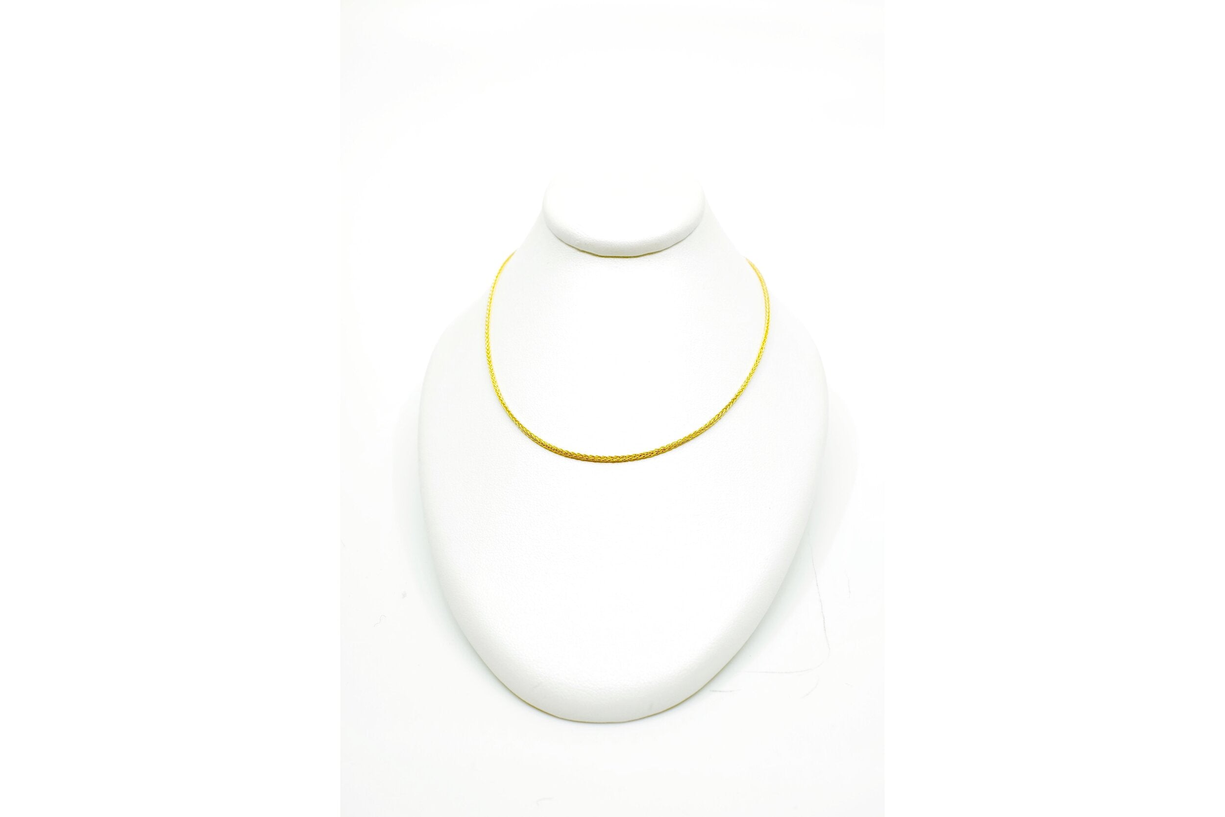 16" Cascade Chain in Yellow Gold – Stones Jewellery Victoria